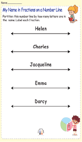 Unit Fractions Worksheet