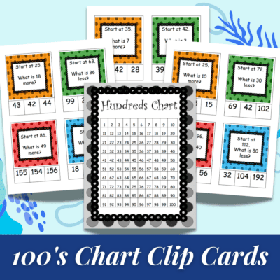 9 Free Hundreds Chart with Missing Numbers Worksheets