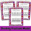 Dividing Fractions Models | Free Printable